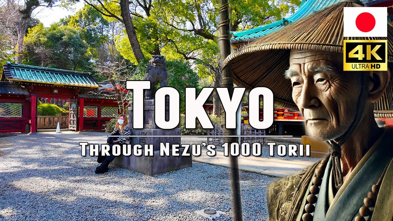 Nezu Shrine, Tokyo - Walking Through the 1000 Torii Gates | Japan ...