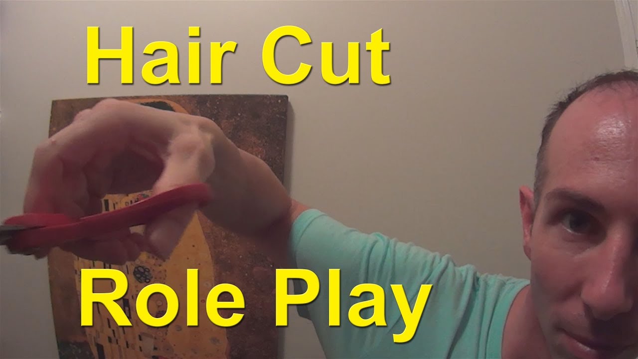 Hair Cut Role Play - ASMR - YouTube