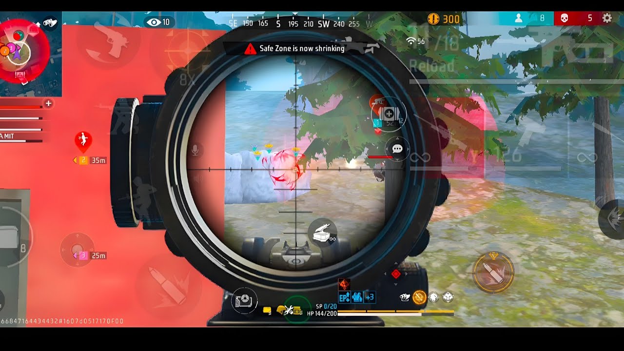 FREEFIRE TOURNAMENT HIGHLIGHT 😱 ESPORTS SNIPER 🧠🏆 KILL TDWAMIT - YouTube