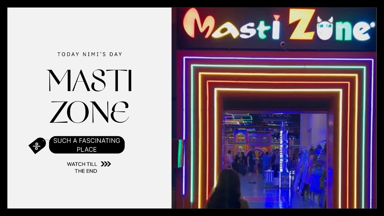 Masti zone Mohali #minivlog #mastizonegaming #mastizone # ...