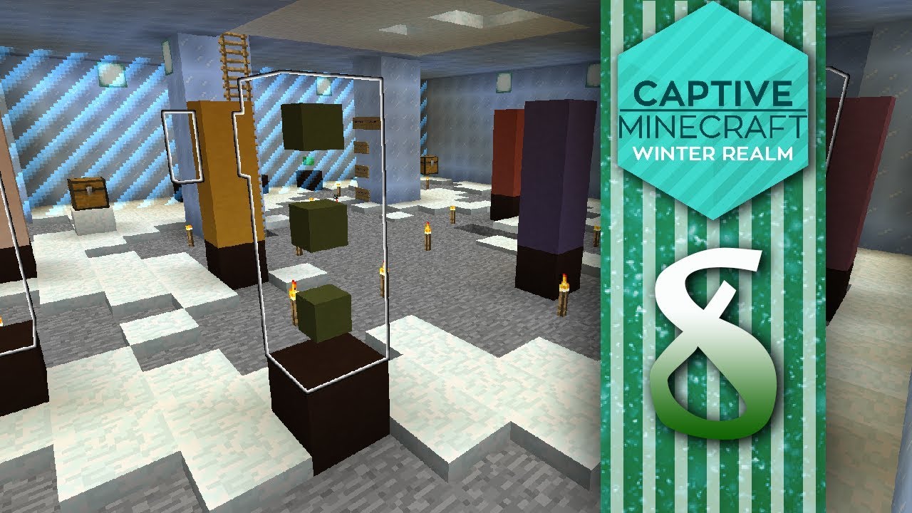 Captive Minecraft IV: Winter Realm - E8 Colour Hunting - YouTube