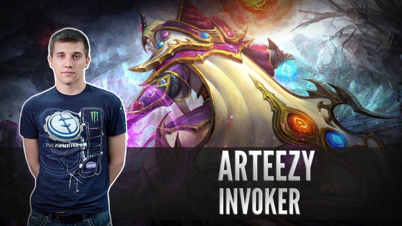 Team Secret Arteezy Invoker gameplay - YouTube
