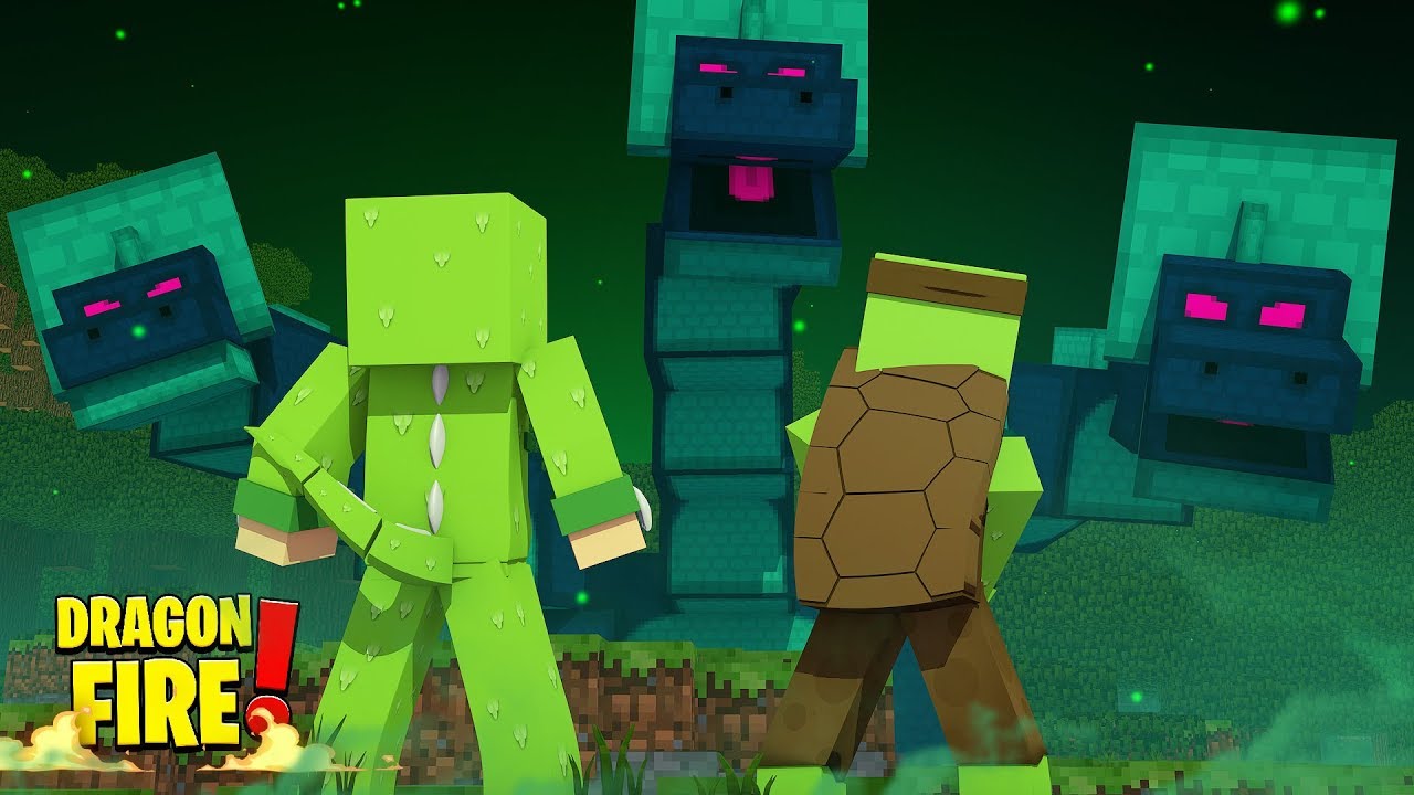 THE HYDRA IS THE ULTIMATE DRAGON - Minecraft Dragonfire - YouTube