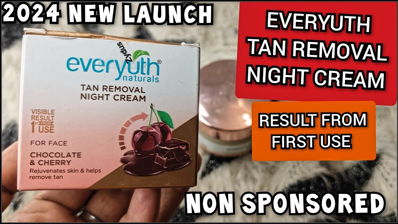 Skin Lightening Night Cream | Everyuth Tan Removal Night Cream | New ...