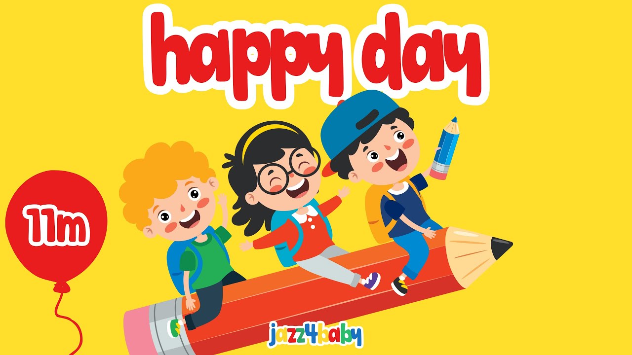 Happy Day Long Version | Jazz for Kids | Educational Children's Songs ...