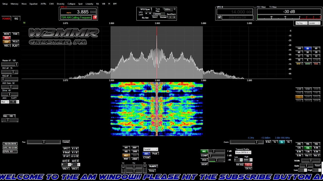 The AM Window Morning Crew. KK4GZQ, W2BNY, W3MMR, KI4HHK, WB4YIB, KN4HH ...
