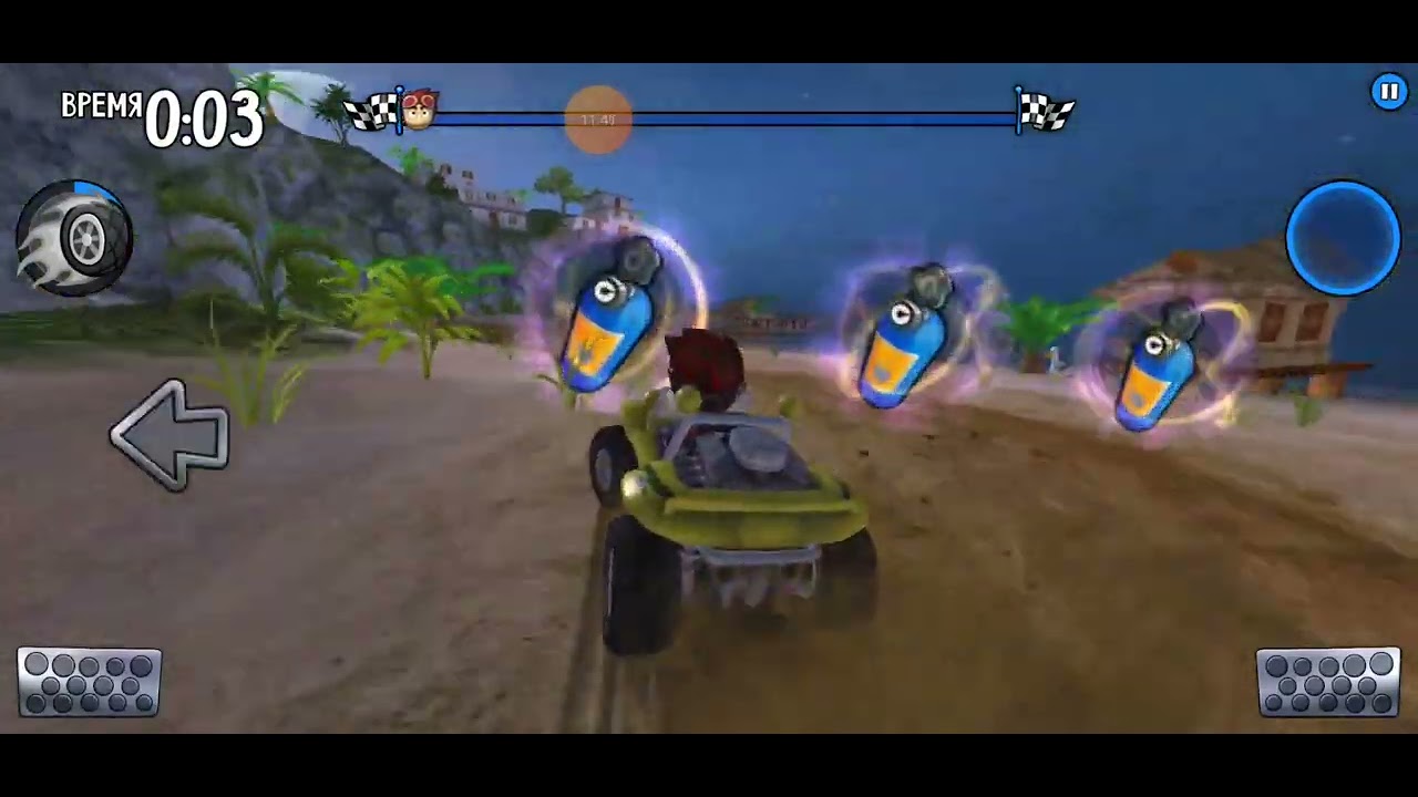 play Beach Buggy Racing 1 part #5 - YouTube