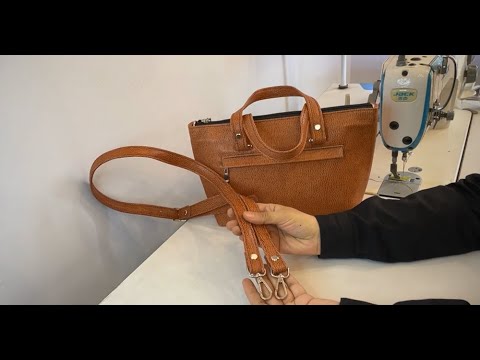 How to make Adjustable Leather Shoulder Strap using Jack F4 Industrial ...