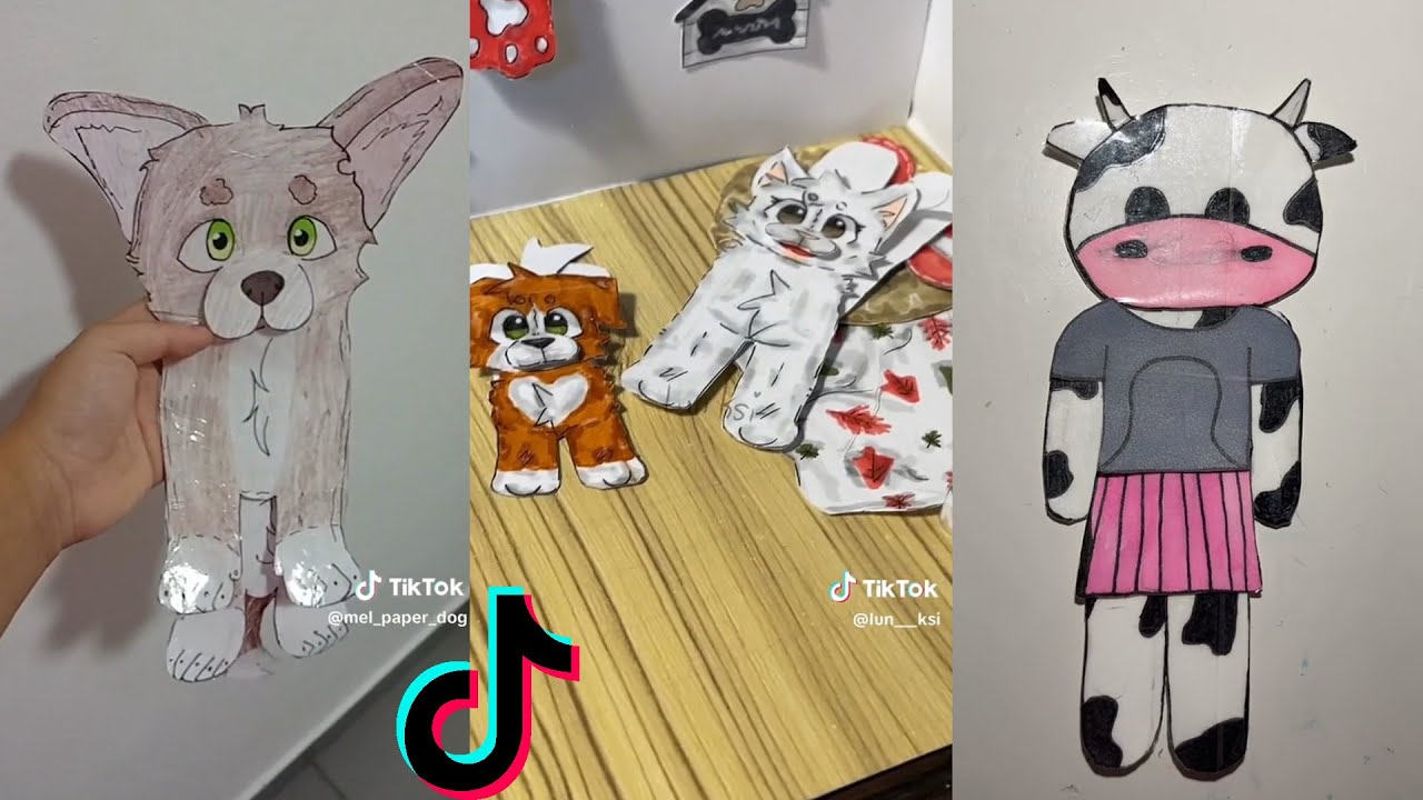 Paper Animals DIY TikTok Compilation #2 - YouTube