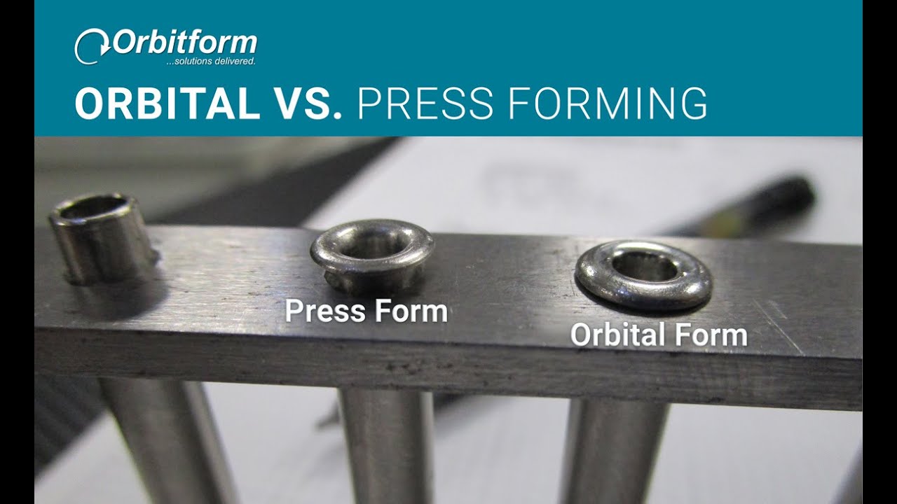 Orbital Riveting vs. Press Riveting - YouTube