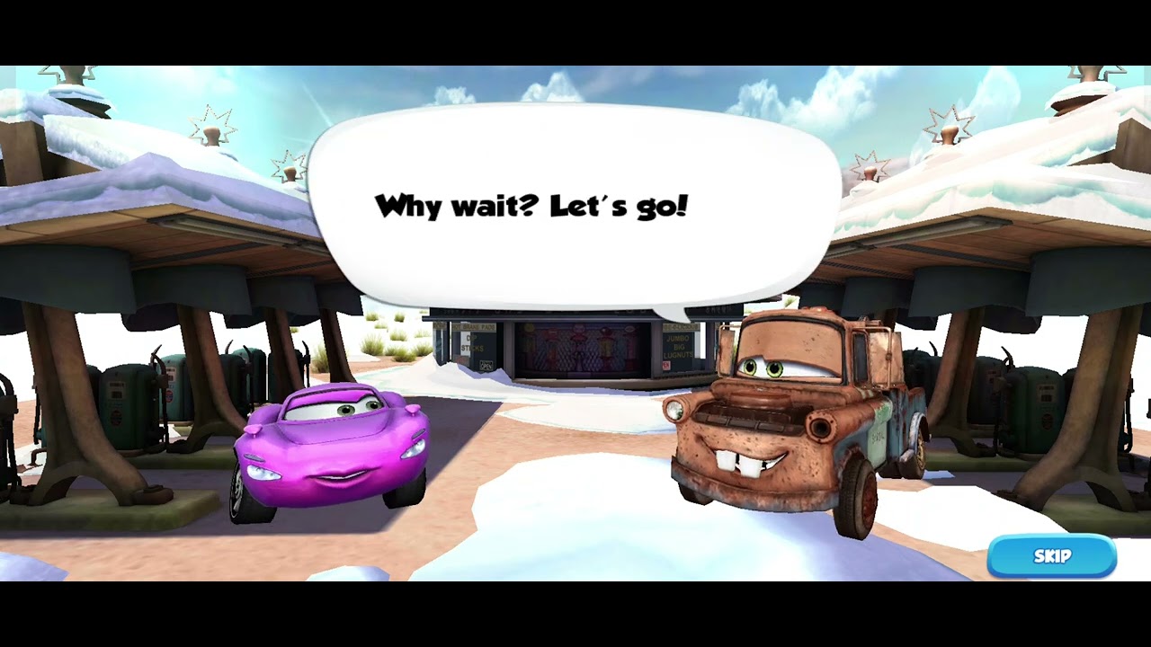 Mater greeting Holley 😍 - YouTube