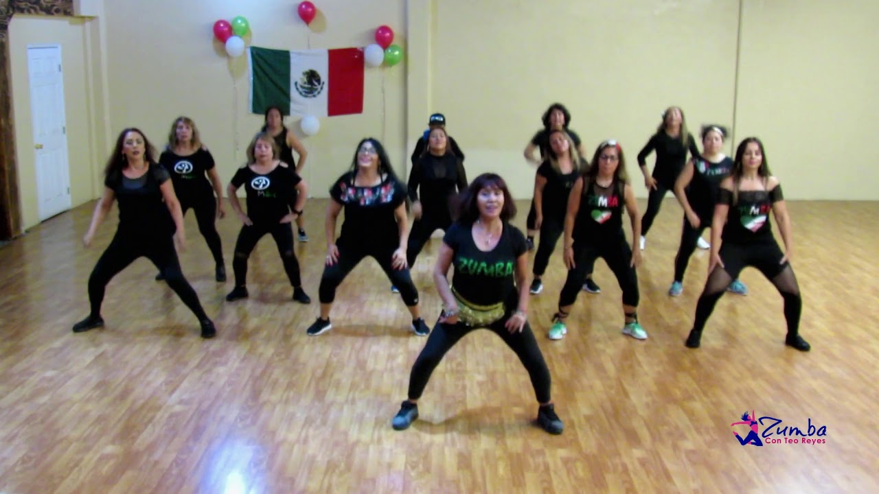 Zumba Group Fitness Class Downtown Orange County Ca - YouTube