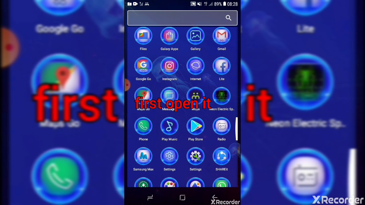 How to use an app called MOYA - YouTube