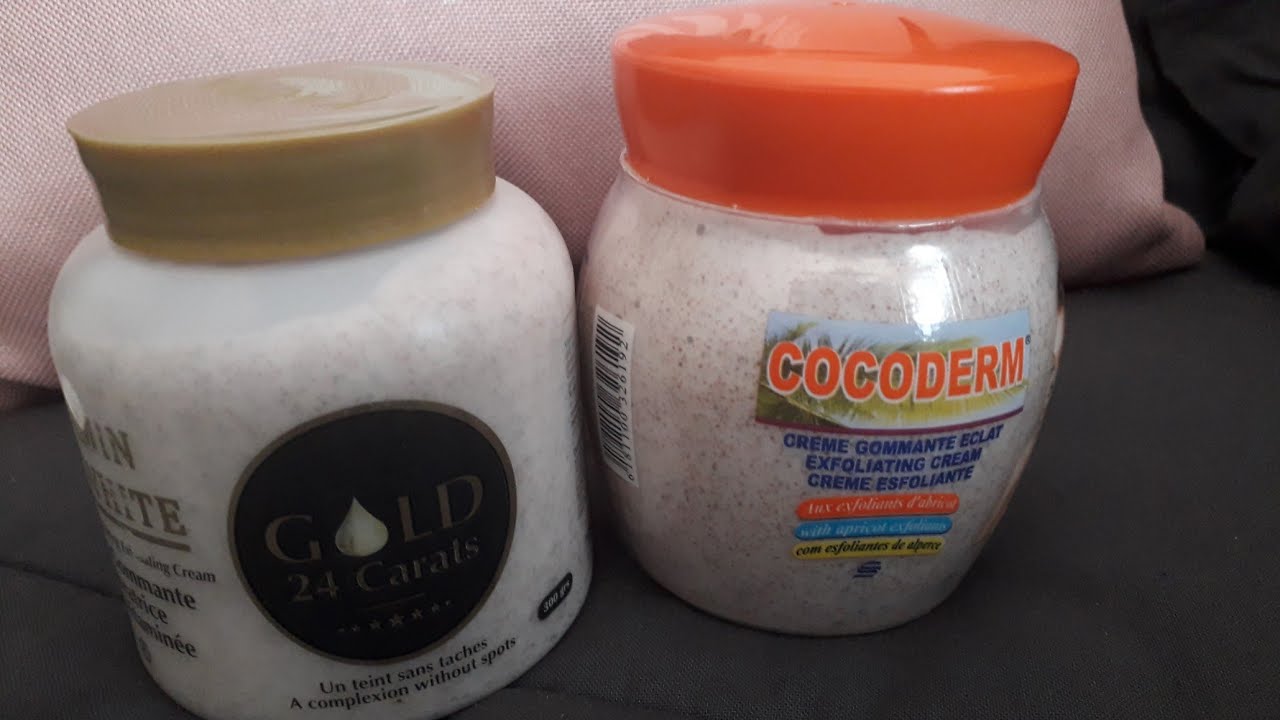 GOMMAGE GOLD 24 CARATS 😊GOMMAGE COCODERM - YouTube