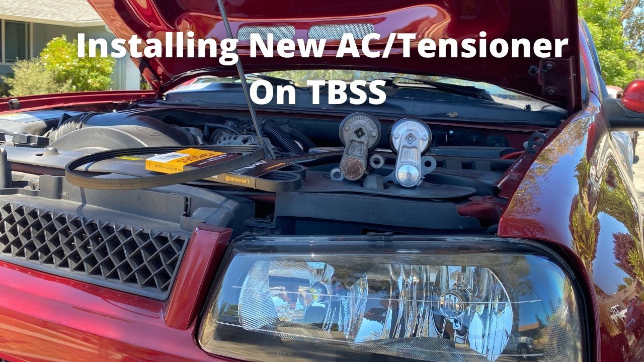 Vlog #36 I Install a new Ac Belt and Tensioner on my TBSS - YouTube