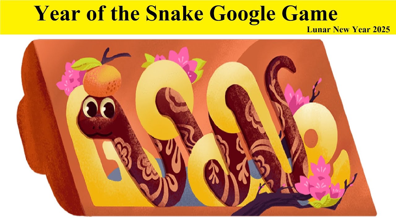 Year of the Snake Google Game : Lunar New Year 2025, How to play Google ...