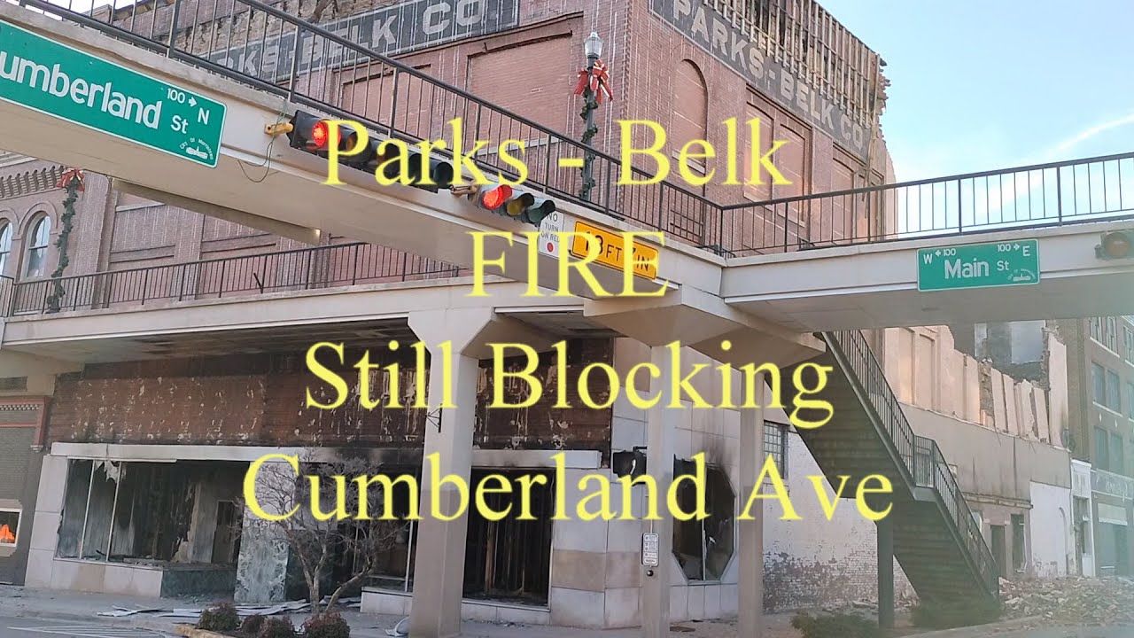 Road Blocked 6 Weeks Later, Parks Belk Building, Morristown Mayor has ...