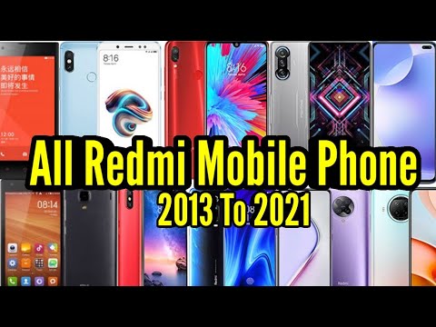 Evolution Of XIAOMI Redmi Series 2013 To 2021 - YouTube