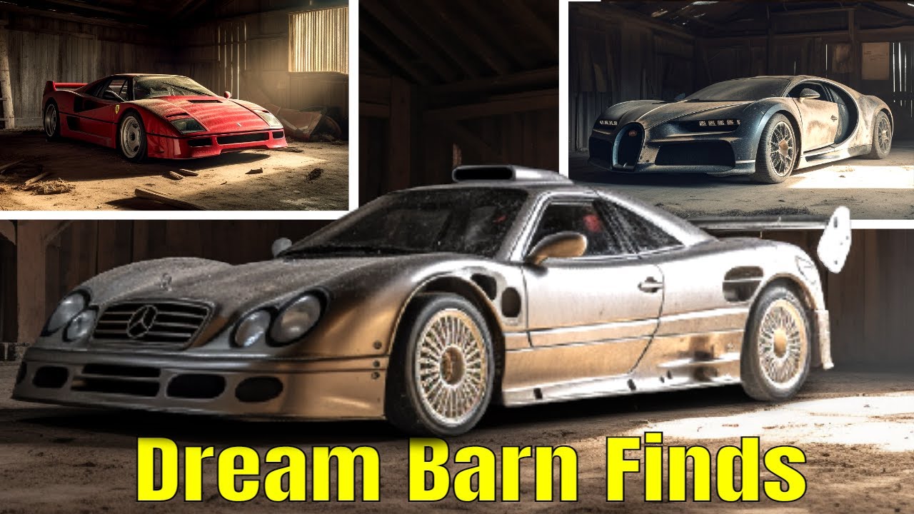 Dream Supercar Barn Find Imagined: Bugatti, Lamborghini, Ferrari, and ...