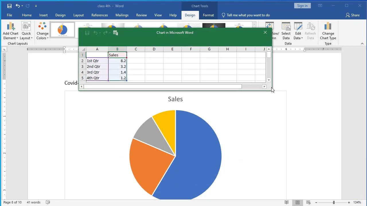 List in MS word 2019 | Chart in MS word | MS word 2019 | table in MS ...