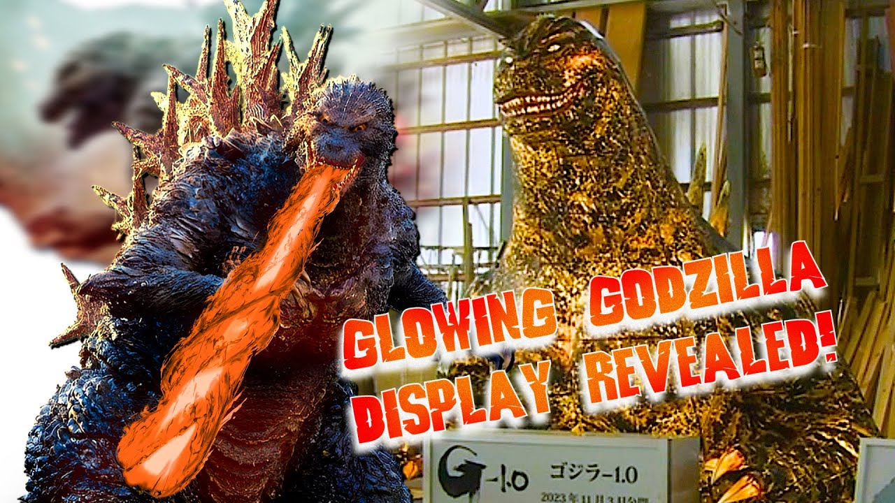 New Glowing Godzilla Minus One Revealed Godzilla Youtube Hot Sex Picture