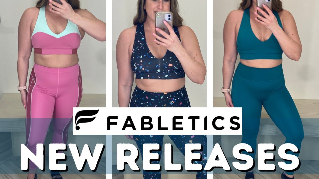 FABLETICS NEW RELEASE TRY ON HAUL - YouTube