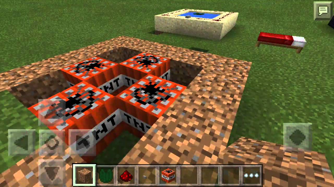 Tutorial De Trampolim Para Minecraft Youtube