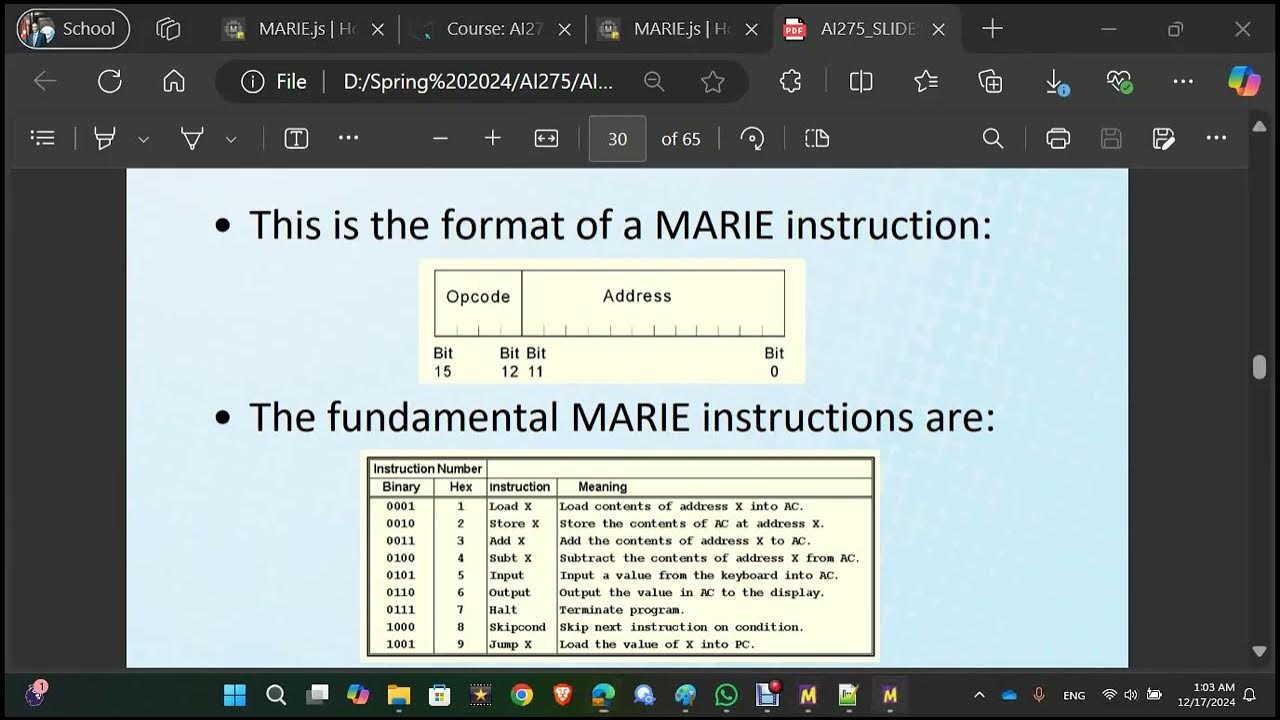 Marie Simulator Guide Line AI275 - YouTube