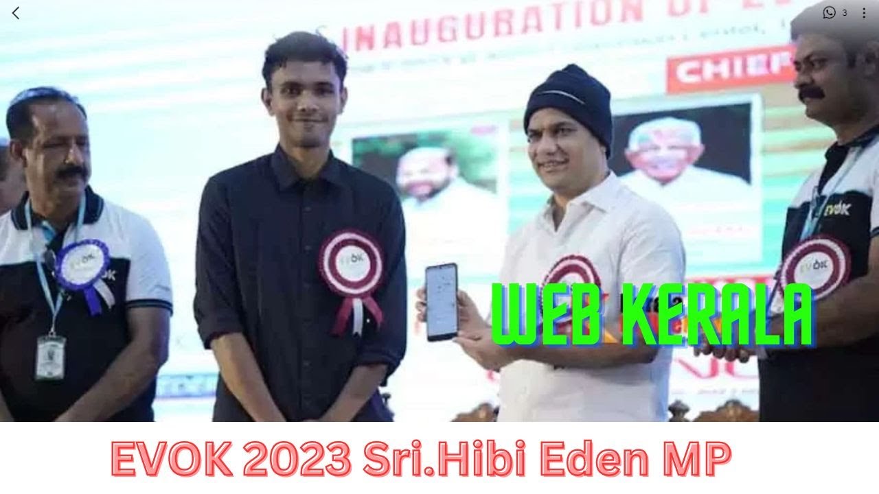 EVOK 2023 Sri.Hibi Eden Mp - YouTube