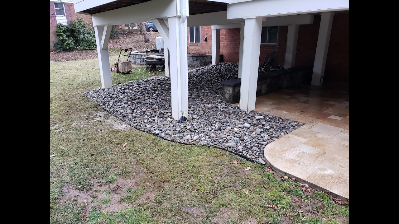 Decorative Gravel River Jack Contractor in Fairfax, VA - YouTube