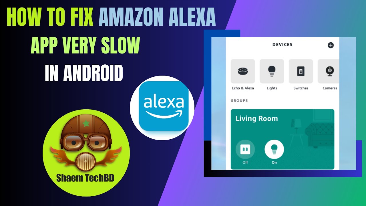 How to Fix Amazon Alexa App Very Slow in Android - YouTube