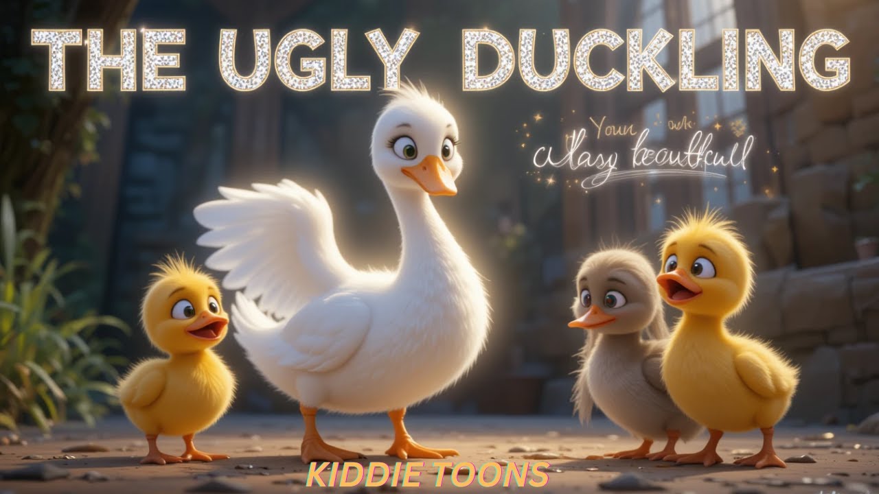 The Ugly Duckling Story | Heart-Touching Tale | Swan Transformation ...