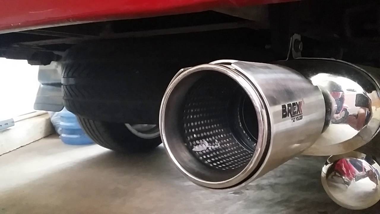 Knalpot Brexx HE5030MGT Silent (Kijang Grand 95) - YouTube