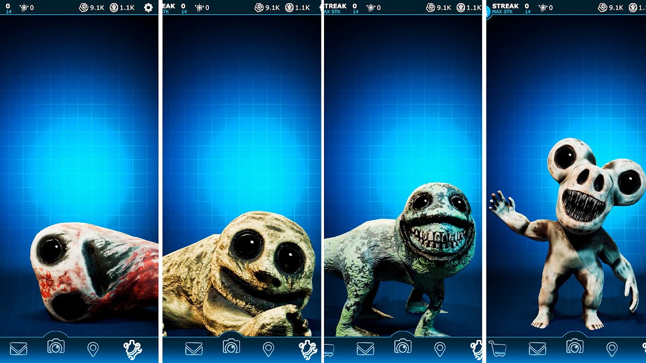 Zoonomaly Characters FNAF AR Workshop Animations - YouTube