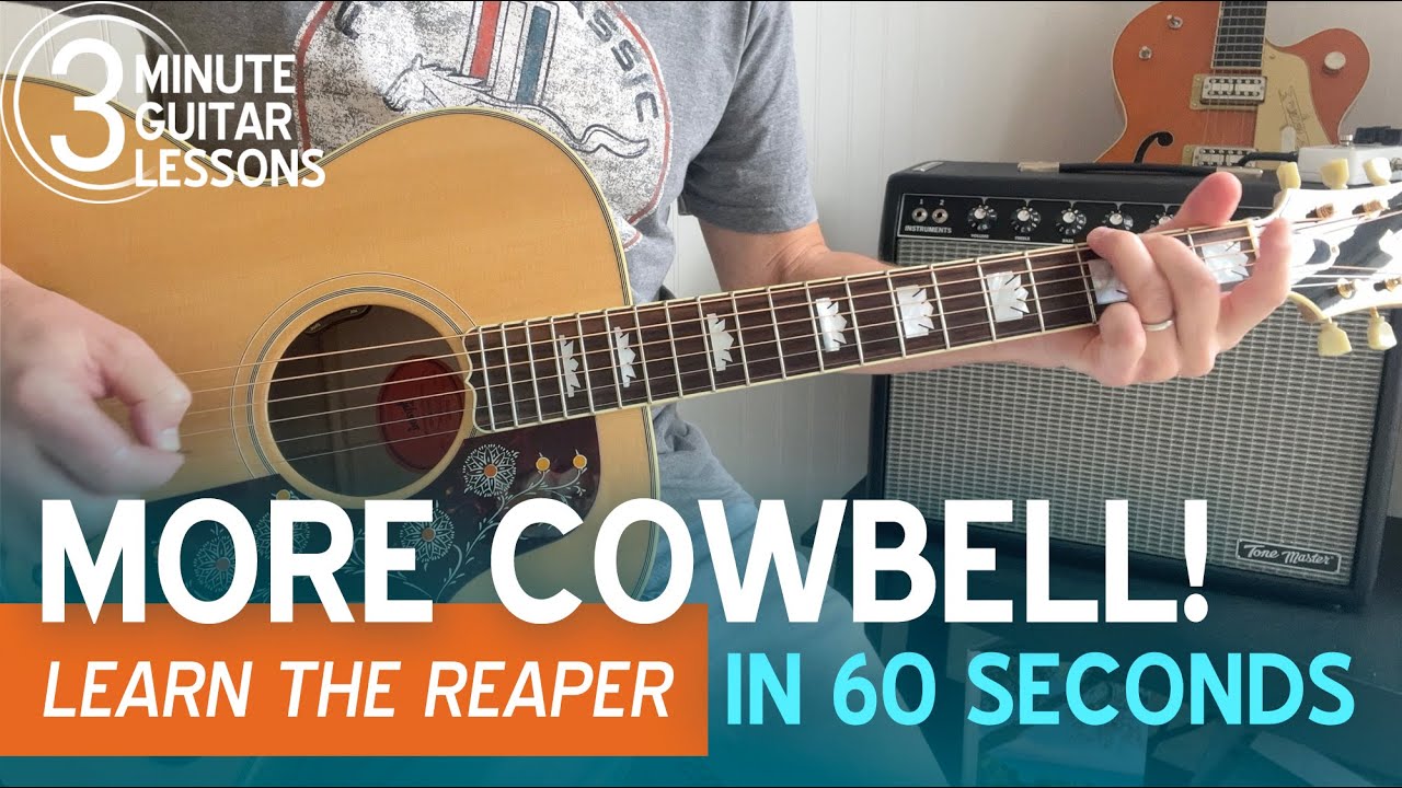 How to Play The Reaper in 60 Seconds! (Blue Oyster Cult Guitar Lesson ...