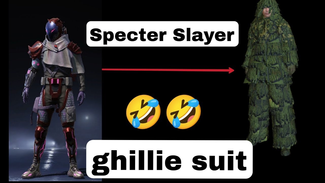 Specter Slayer ghillie suit🤣🤣😅#bgmigameplay #bgmi #bgmigaming #gaming ...