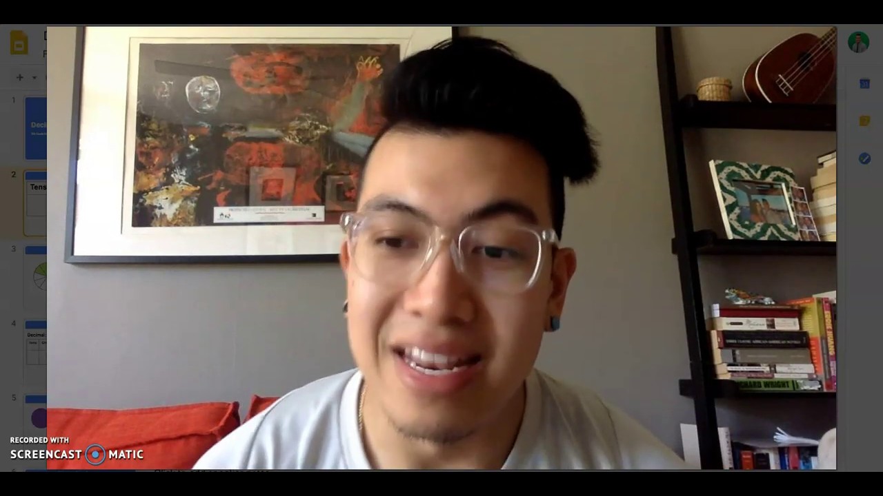 Mr. Pham's Virtual Lesson: Tenths - Part 2 - YouTube