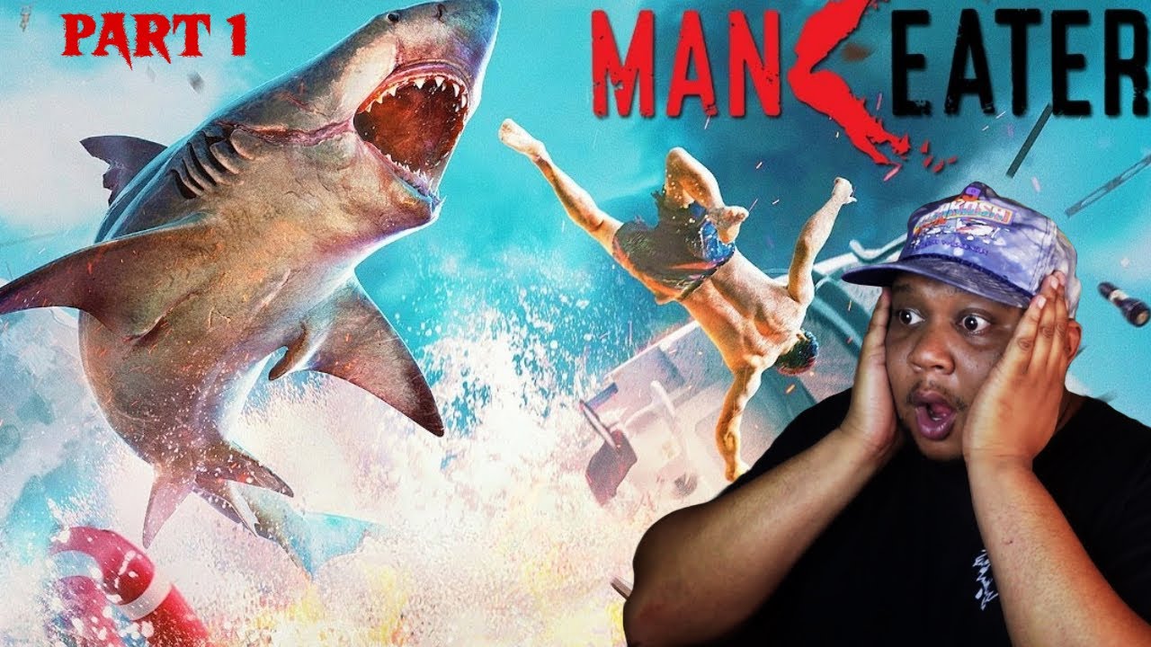 BECOMING A MEGALODON FOR SHARK WEEK-MANEATER-FIRST TIME PLAYING- PART 1 - YouTube