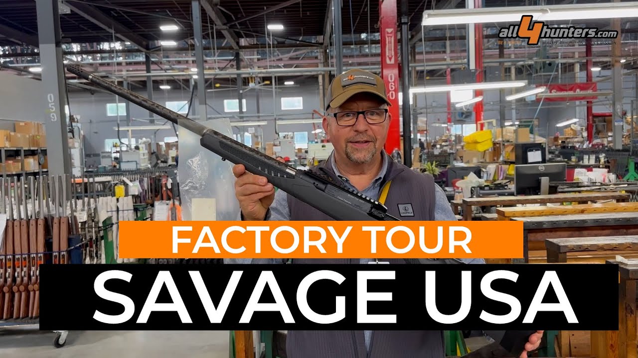 Savage Factory Tour - Journalisten besuchen das Savage Werk in ...