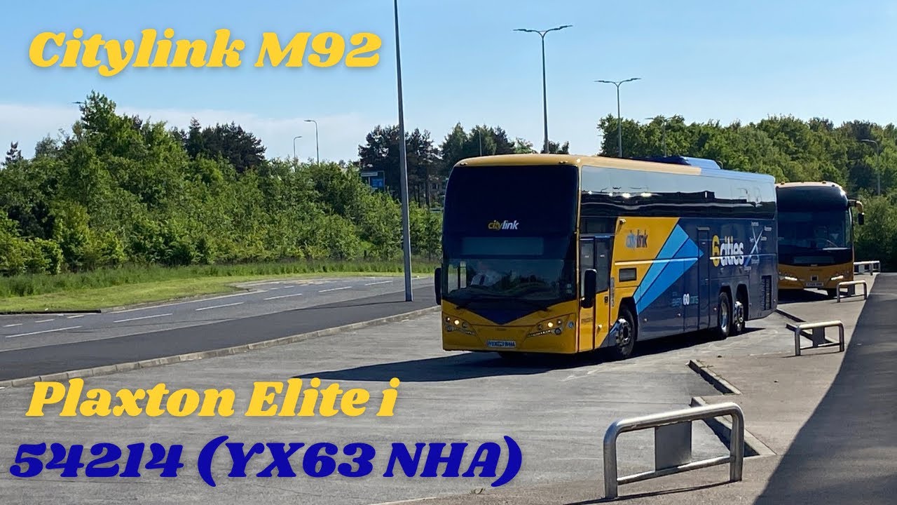 Citylink M92 | Stagecoach Bluebird | Plaxton Elite Interdeck Volvo B11R ...