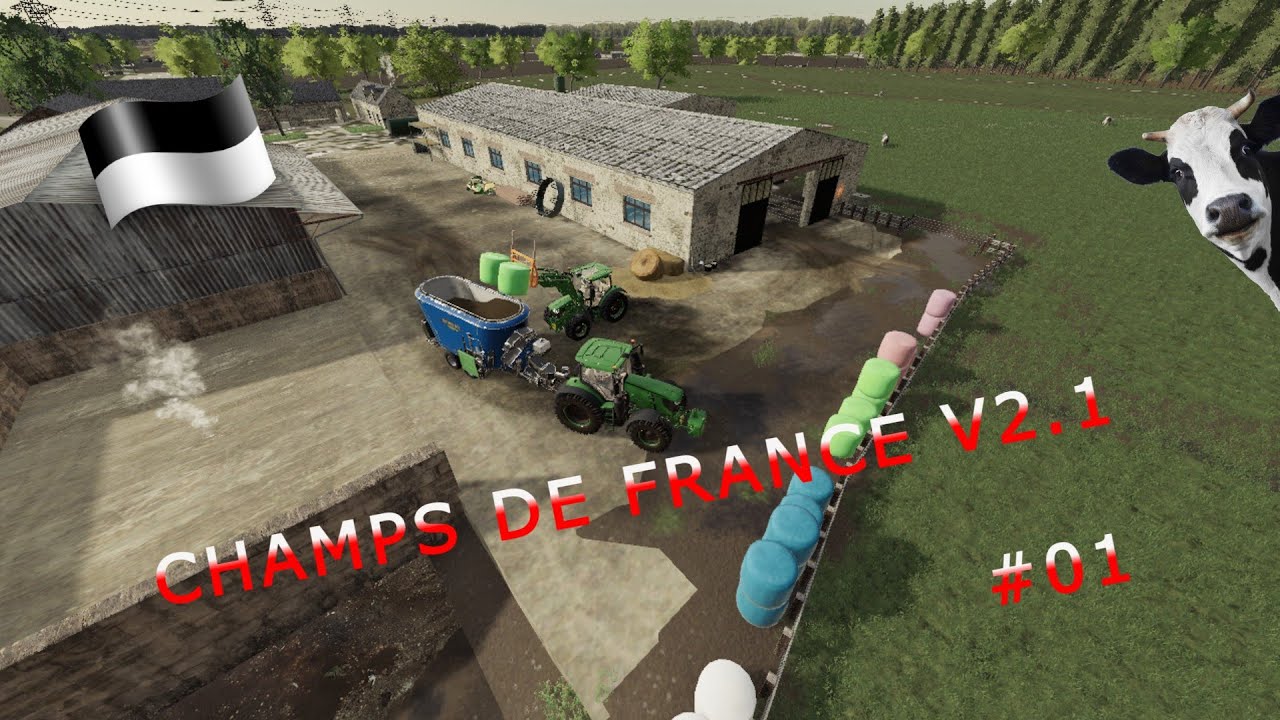 Champs de France V2.1 | FS19 | Alimentation et préparation des terres ...