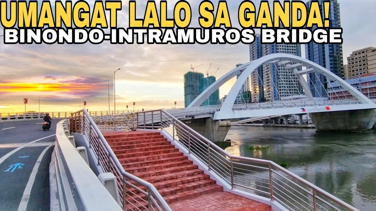BINONDO-INTRAMUROS BRIDGE SUNSET VIEWING ANG GANDA NAMAN 11-03-2022 ...
