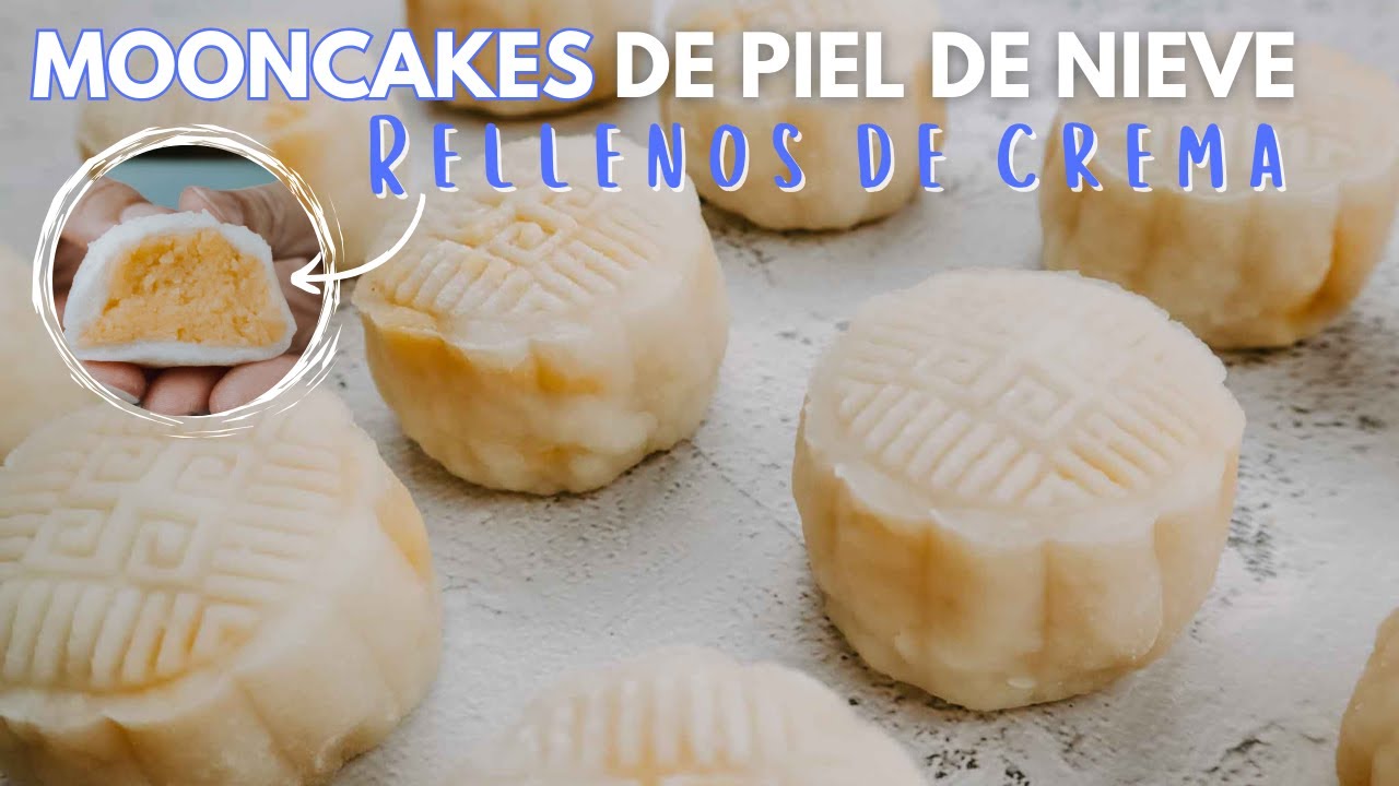 El pastel de luna chino más fácil de hacer 月饼 🥮 - YouTube