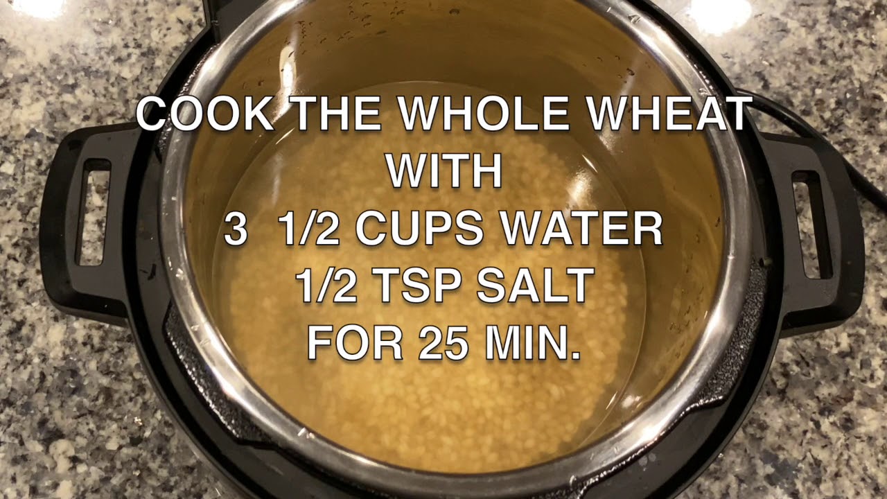 WHOLE WHEAT DESSERT/BUBUR GANDUM - YouTube
