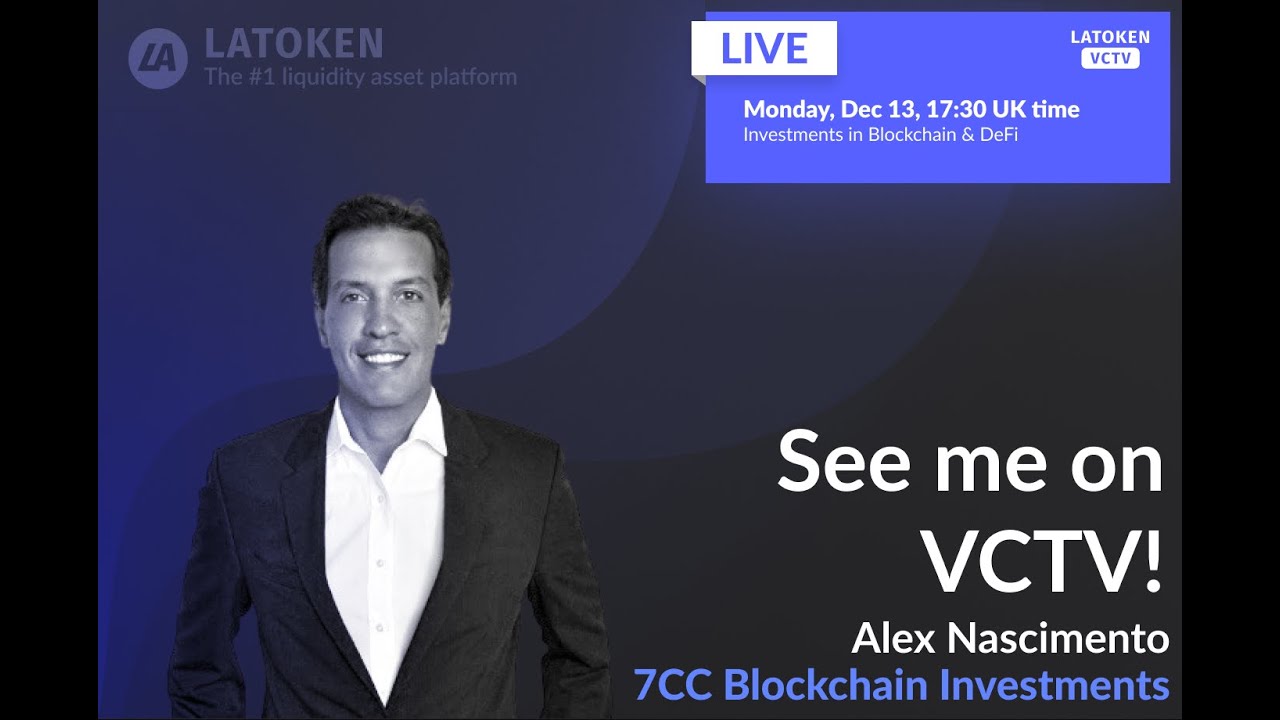 VCTV Latoken - Alex Nascimento The STO Financial Revolution - YouTube