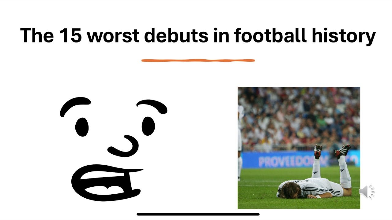 🔥 The 15 Worst Debuts in Football History ⚽ | Shocking Fails & Epic ...