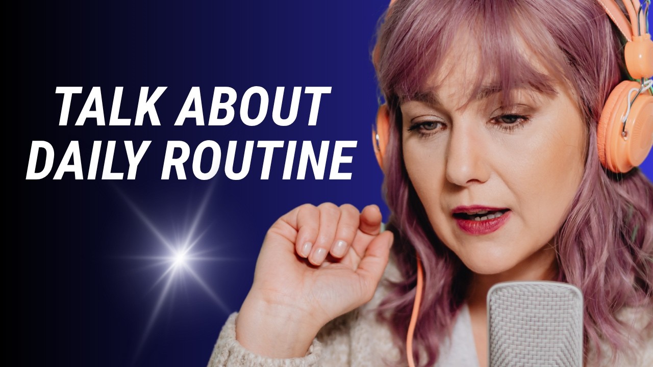 English Practice: Talk About Daily Routine | (A1–A2) Slow Listening & Speaking Practice - YouTube