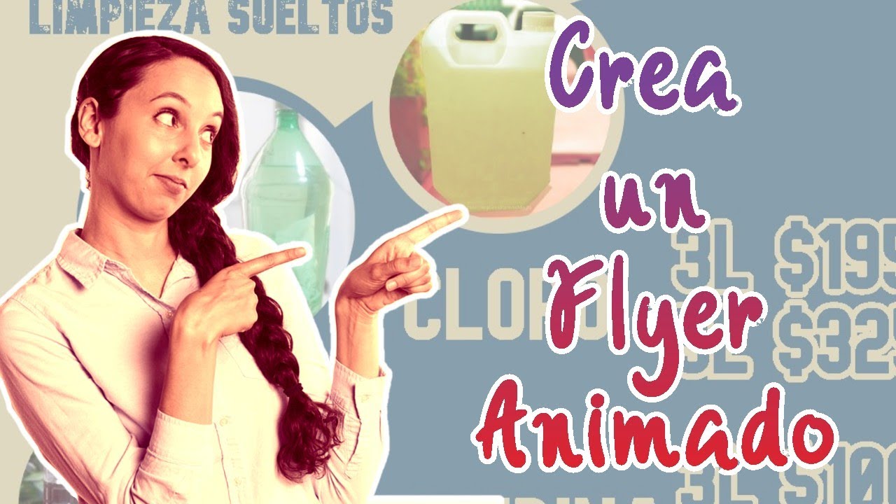 🤩 Como hacer un FLYER ANIMADO 🎴 muy FACIL 👍 │ con PIXELR y FILMORA 🤩 ...
