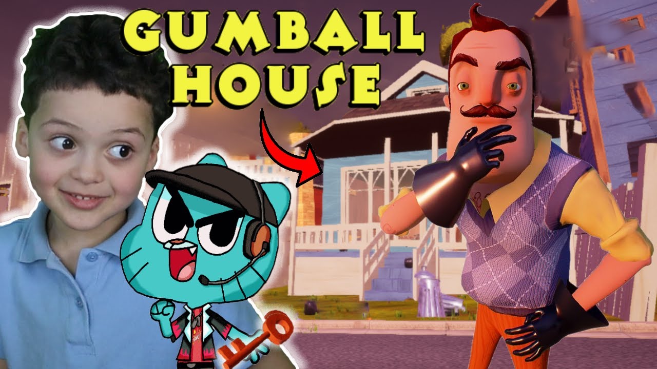Hello Neighbor New Mod Gameplay (GUMBALL HOUSE) - YouTube