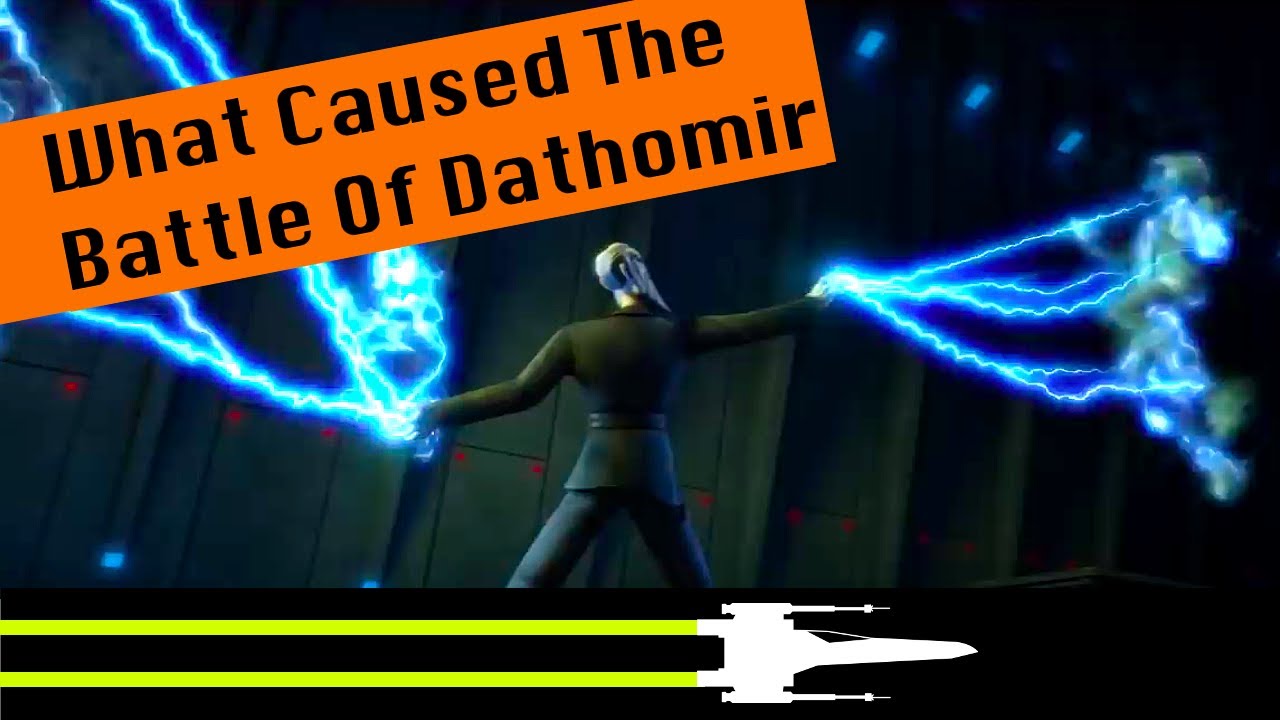 What Caused The Battle of Dathomir | Star Wars Canon Lore - YouTube